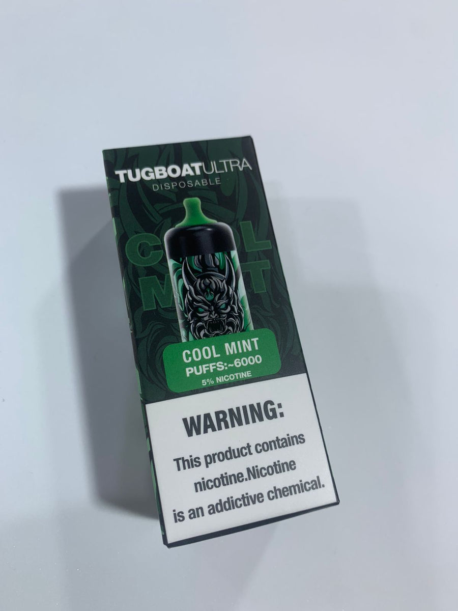 TUGBOAT ULTRA 6000 PUFFS 5%Mg RECHARGABLE – MrVape store